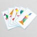 Tangram Pdf-tangram Flash Cards-tangram Alphabet-tangram Animals ...