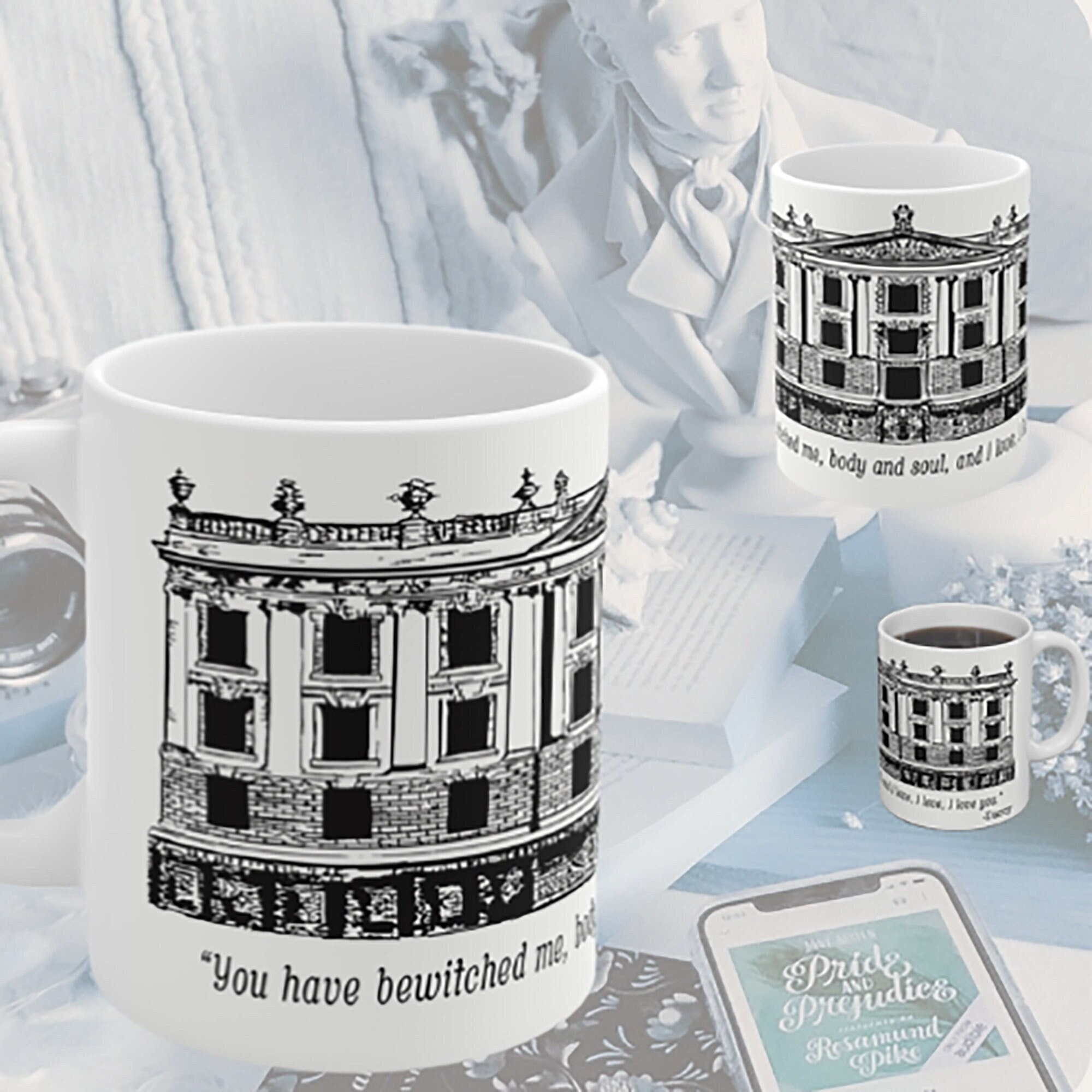 Pride and Prejudice Mug Jane Austen Gifts Bookish Mug Bookish Gifts ...