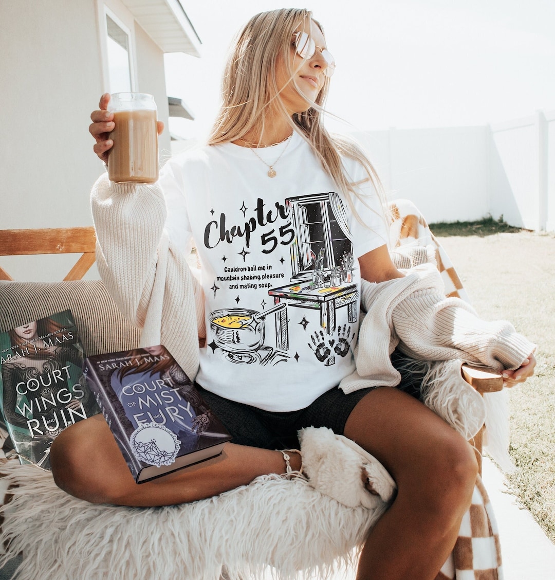 LICENSED ACOMAF Chapter 55 Shirt the Cabin Shirt ACOTAR Merch Women ...