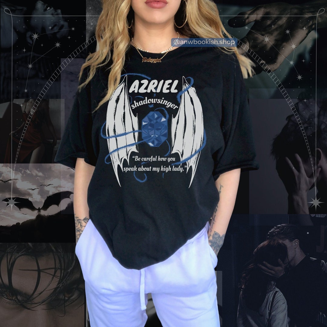 LICENSED ACOTAR Merch Azriel Shirt Bat Boys Shirt ACOWAR Bookish Merch ...