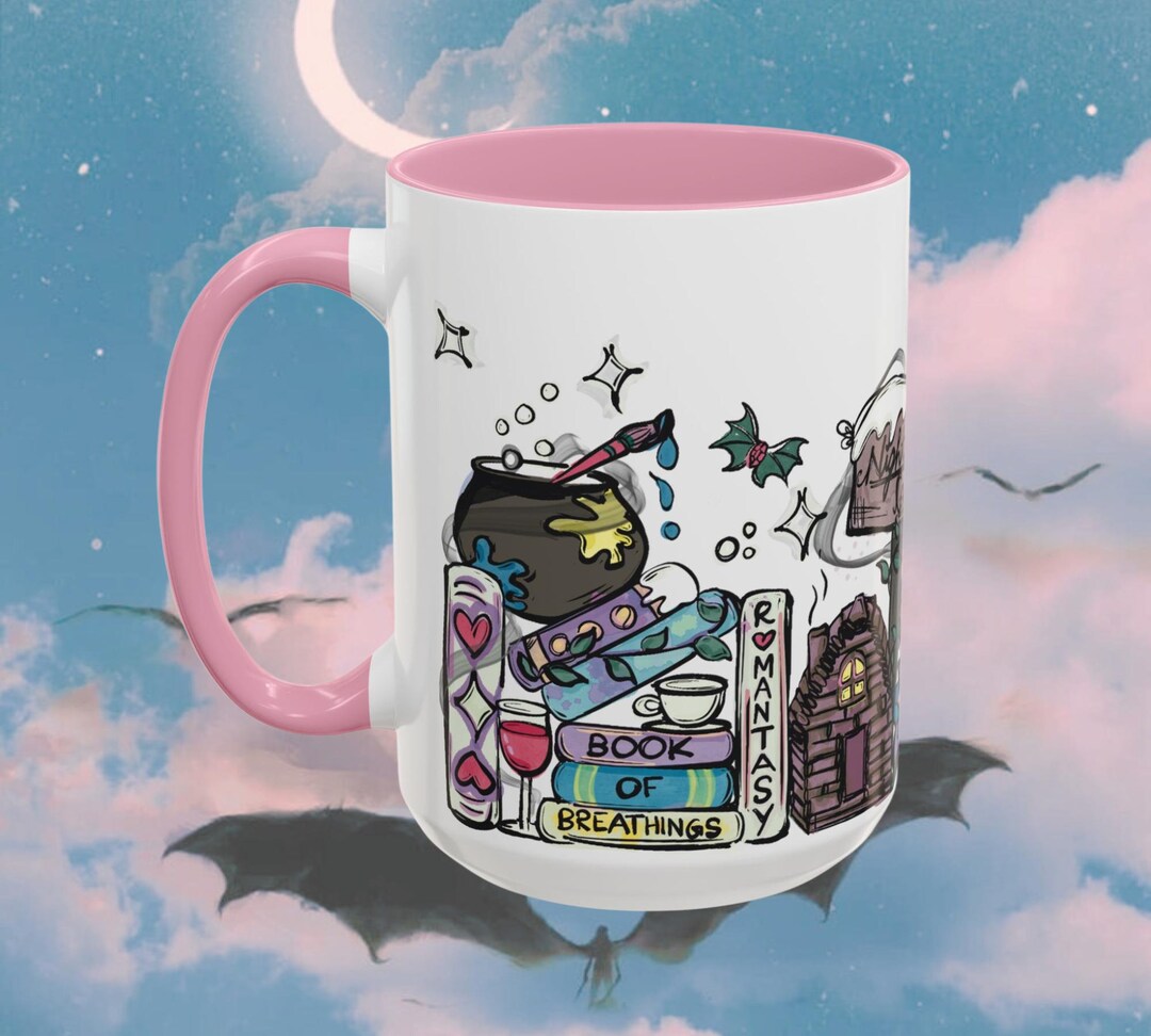 15 Oz Night Court Mug Licensed Sarah J Maas Merch ACOTAR Gifts Ceramic ...