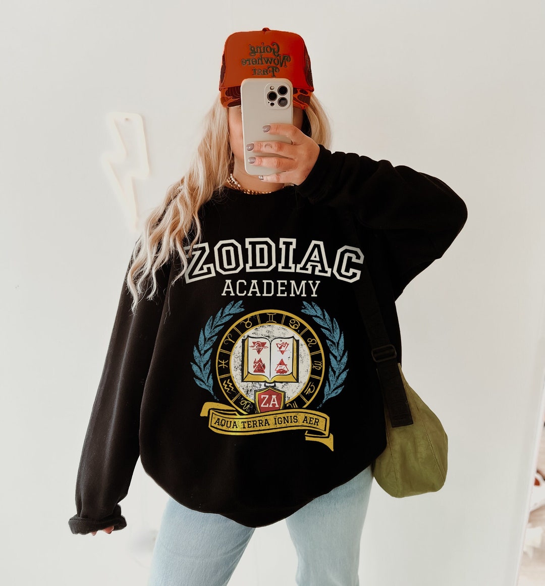Zodiac Academy Varsity Sweatshirt Zodiac Academy Merch Reading ...