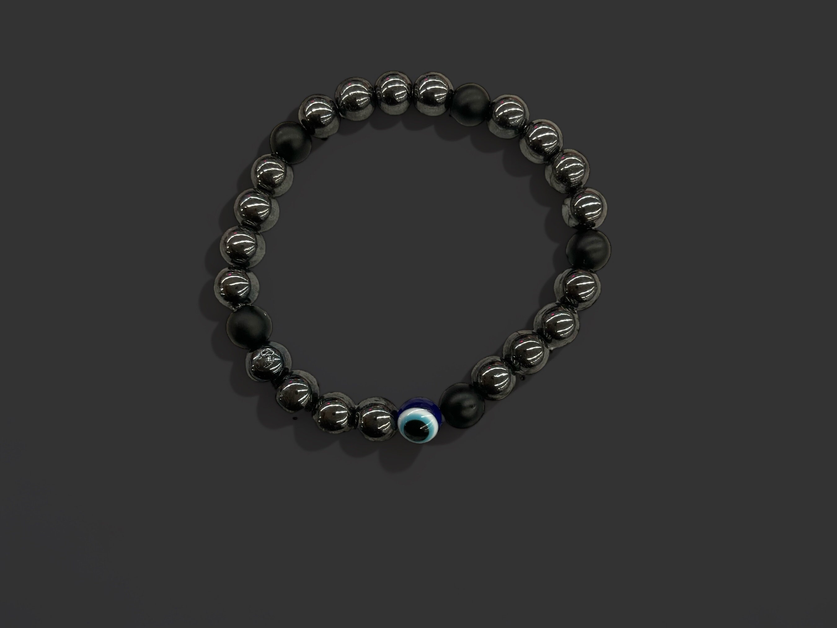 Shadow Sentinel Ward Bracelet Gemstone Unisex Spiritual Jewelry Gift ...