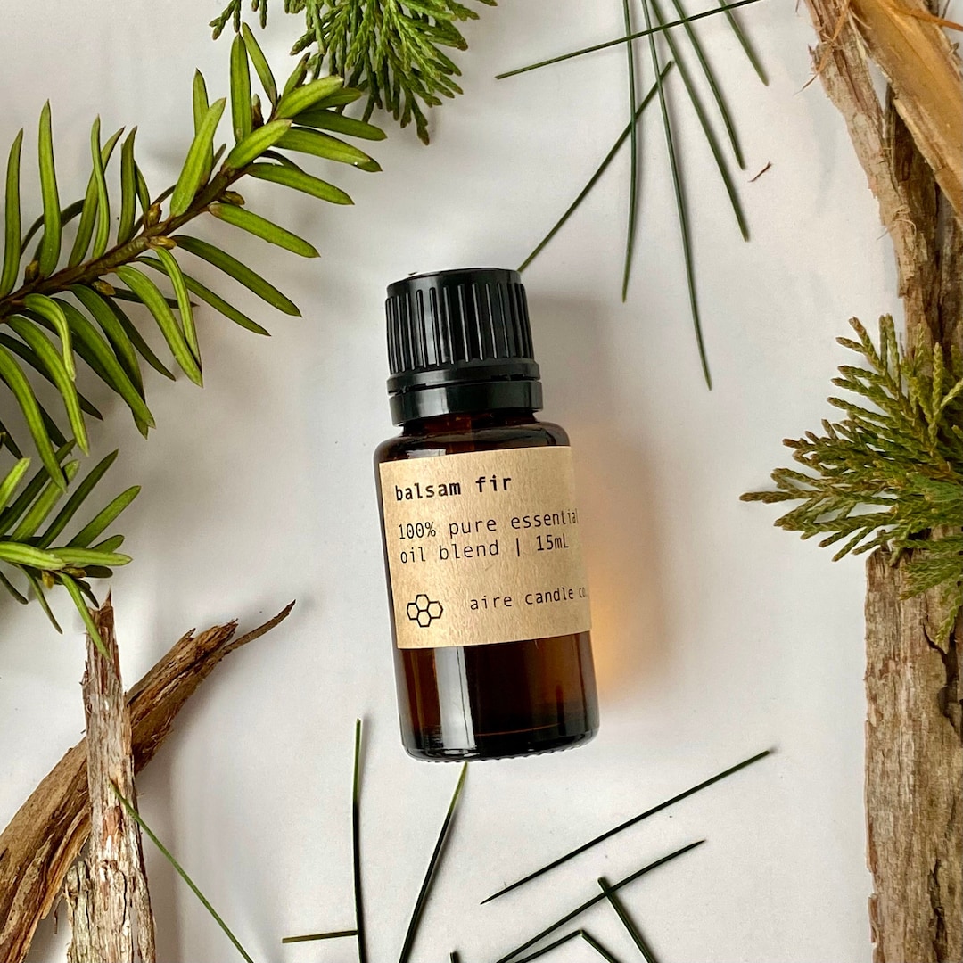 Balsam Fir Essential Oil Blend 100% Pure, All Natural, Undiluted Vegan ...