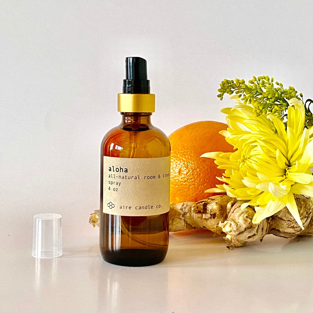 Aloha: Room & Linen Spray All Natural Fabric Freshener Bathroom and ...