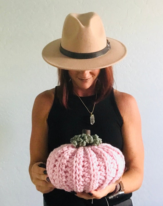 Pink Farmhouse Pumpkin Breast Cancer Survivor Gift Pink - Etsy