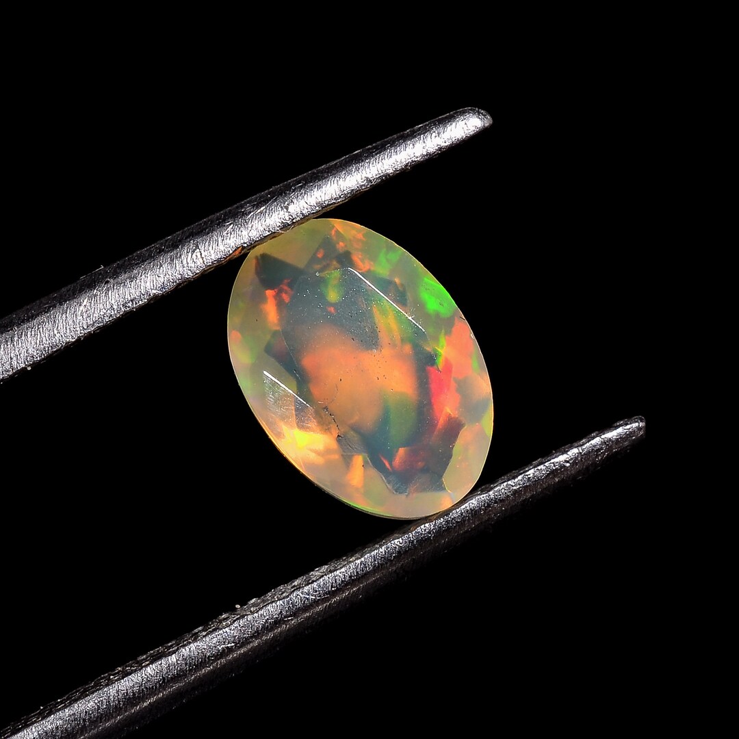 Ethiopian Opal Oval Shape Cut Stone Natural Loose Gemstone - Etsy