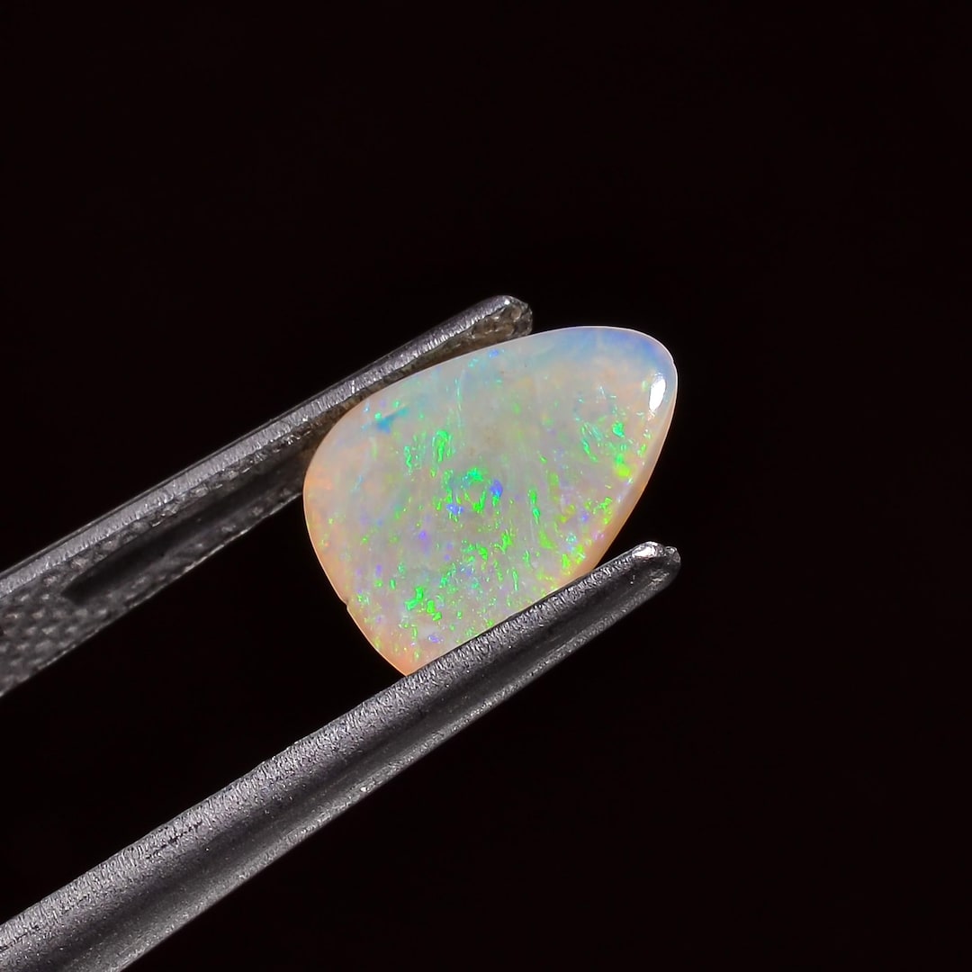 Natural Australian Opal Fancy Shape Cabochon Loose Gemstone for Making ...