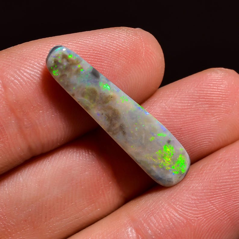 Natural Australian Opal Fancy Shape Cabochon Loose Gemstone for Making ...
