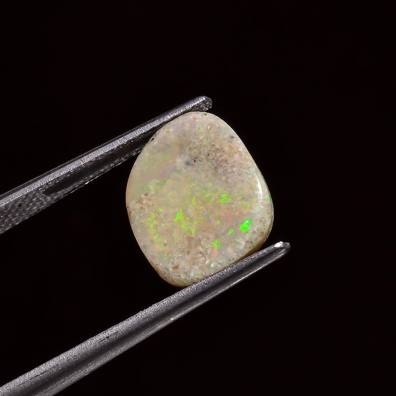 Natural Australian Opal Fancy Shape Cabochon Loose Gemstone for Making ...