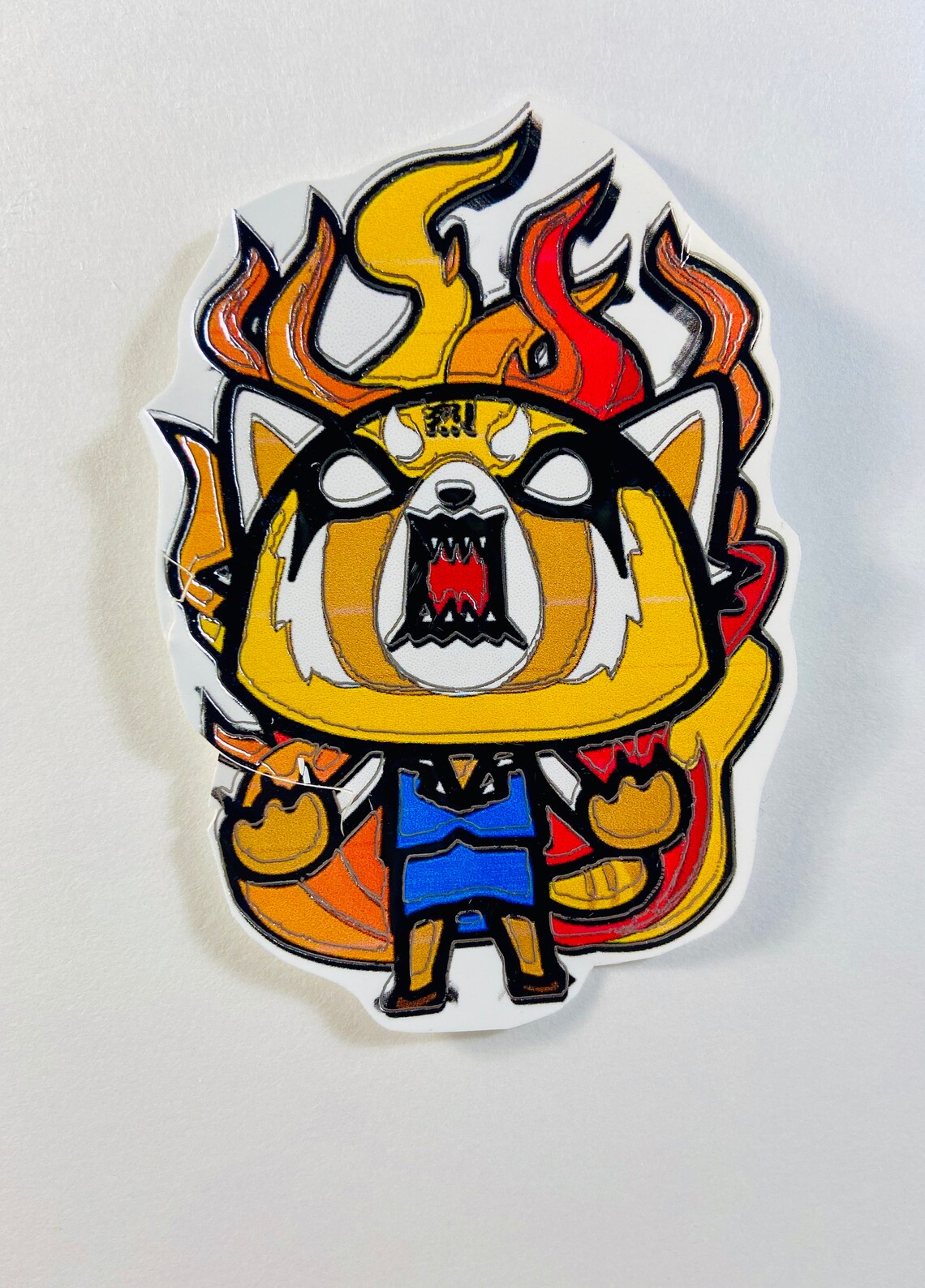 Aggretsuko Sticker Retsuko Rage sticker retsuko rage | Etsy