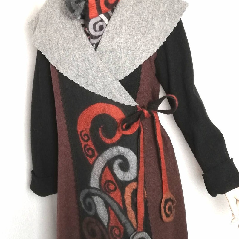 Filz mantel - Etsy.de