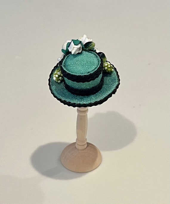 Dolls & Miniatures 1-12th scale miniature hat Miniatures etna.com.pe