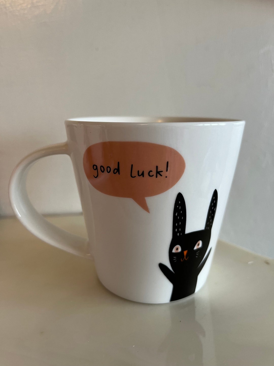 Becky Baur Good Luck Mug, Brand New - Etsy