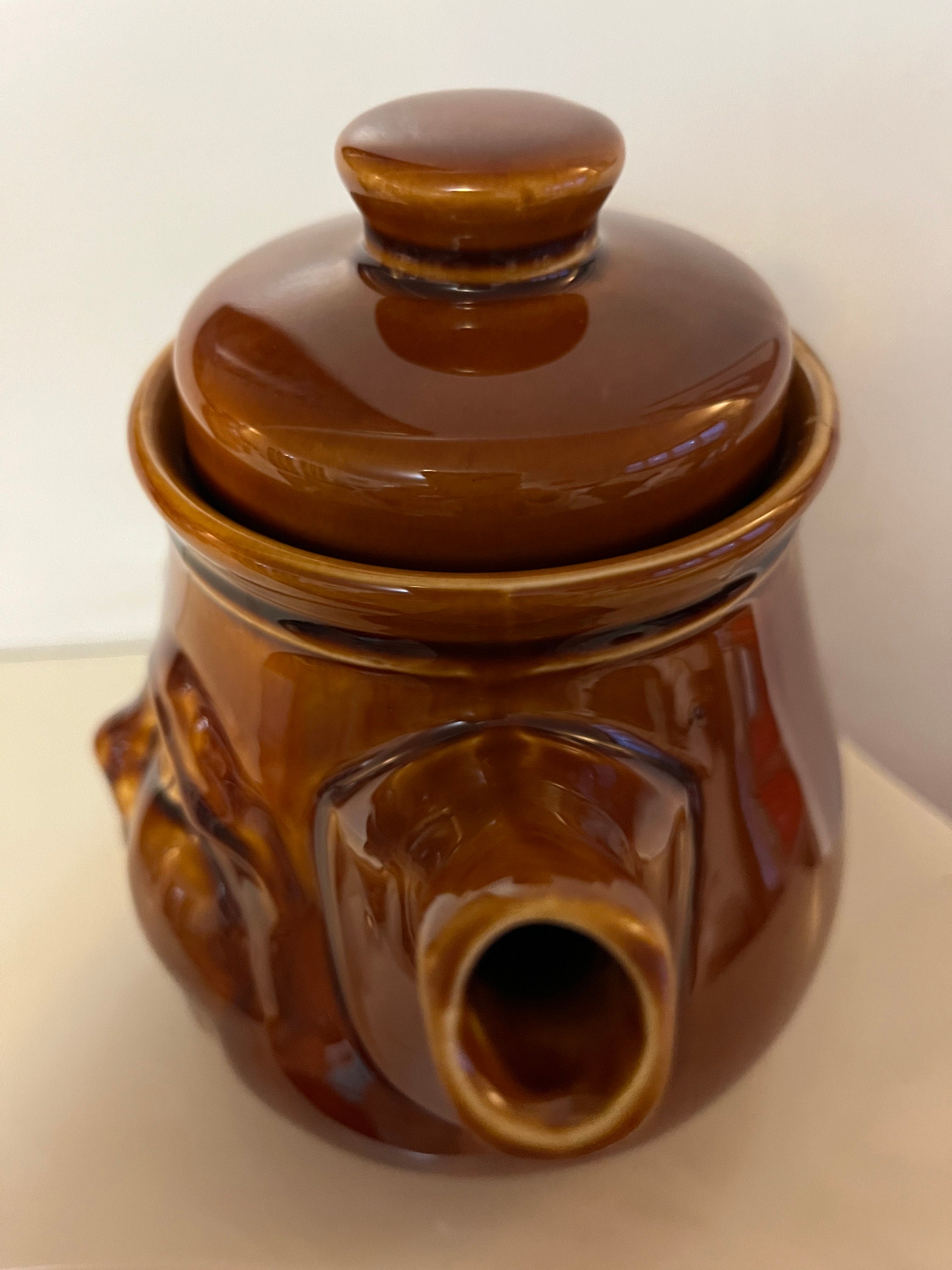 Vintage Toni Raymond Pottery Glazed Large Ceramic Tea Pot With Face ...