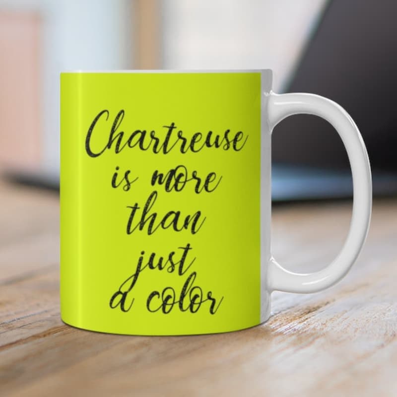 Chartreuse Black - Etsy