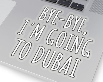 Dubai City Sticker - Etsy