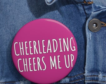 Cheerleading Button - Etsy