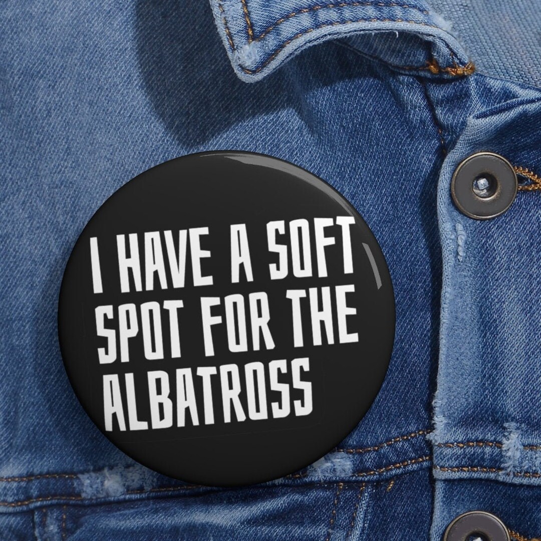 Albatross Pin Button - Etsy