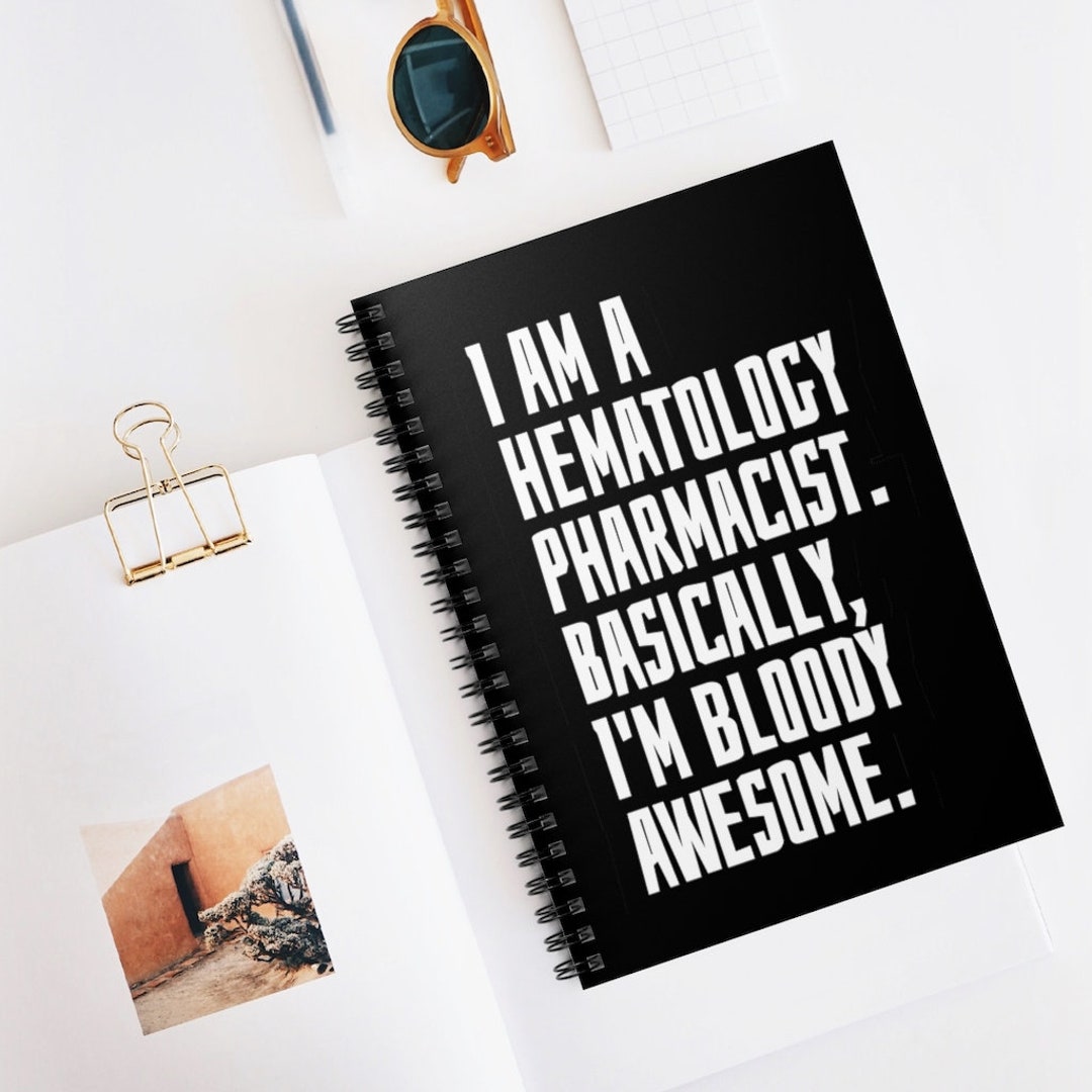 Hematology Pharmacist Notebook - Etsy