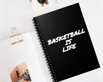 Basketball Notebook | Etsy