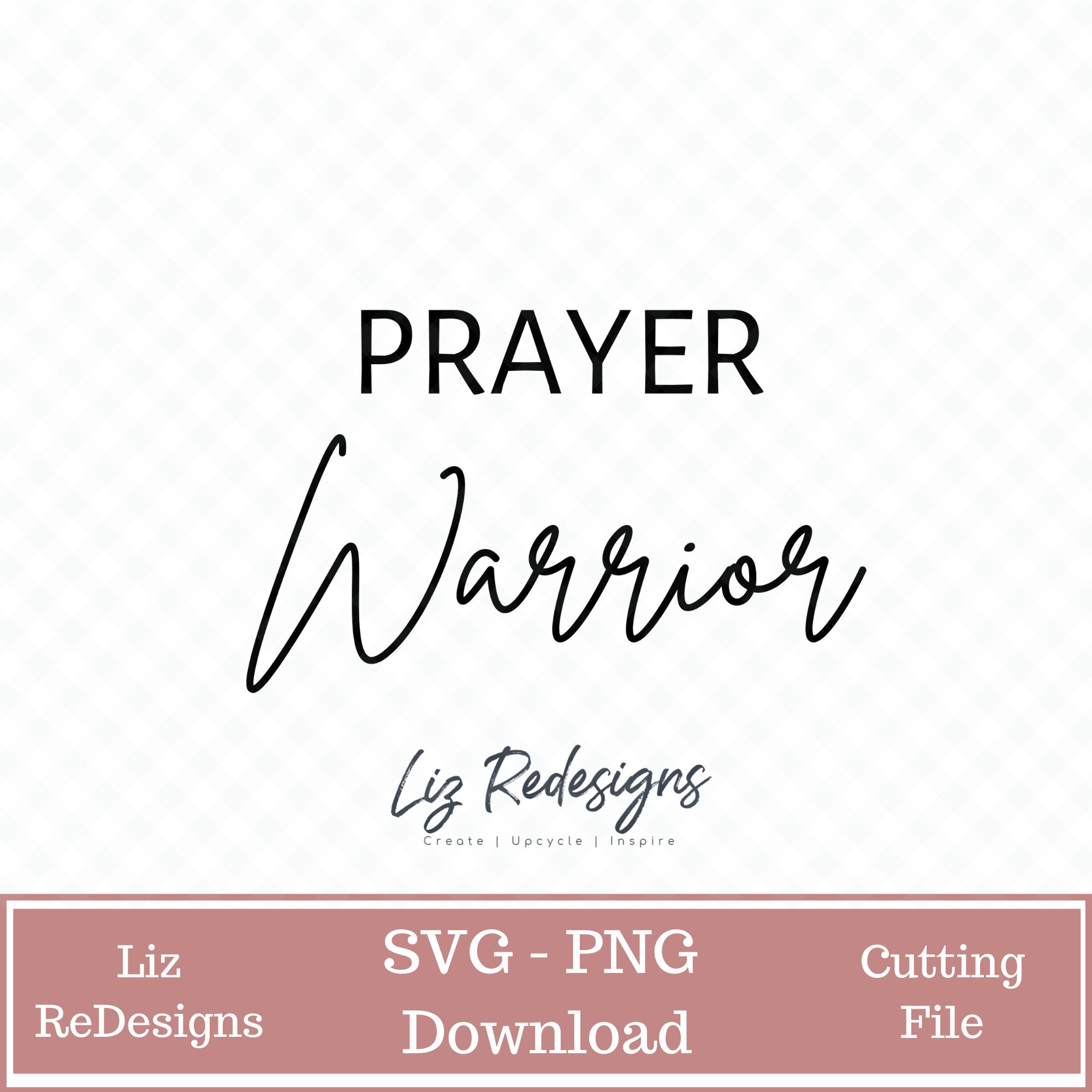 Prayer Warrior Svg Prayer Svg Cross Svg Christian SVG Religious SVG ...