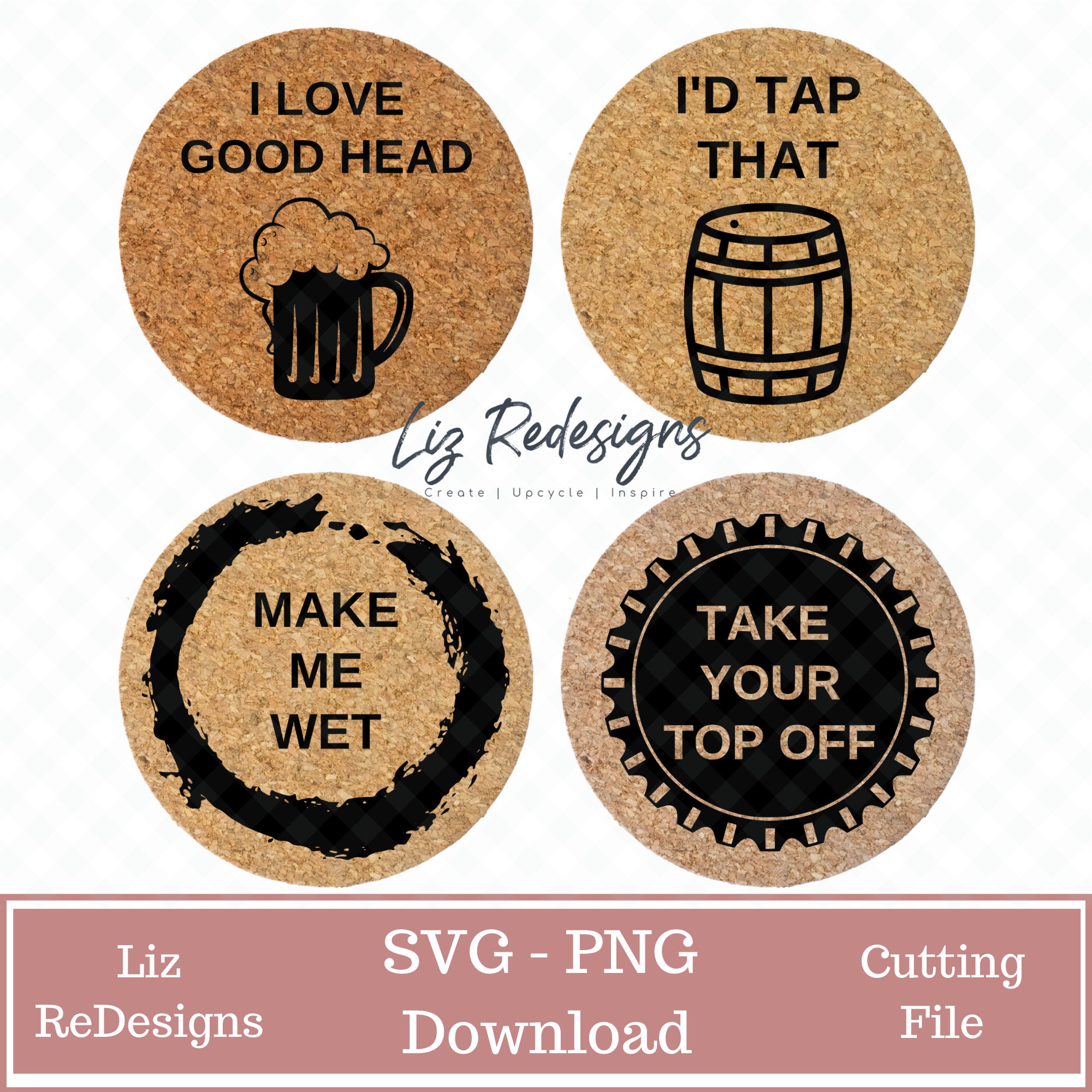 Drink Coaster Svg - Beer SVG Bundle - Funny Beer Quotes - Drinking Svg ...