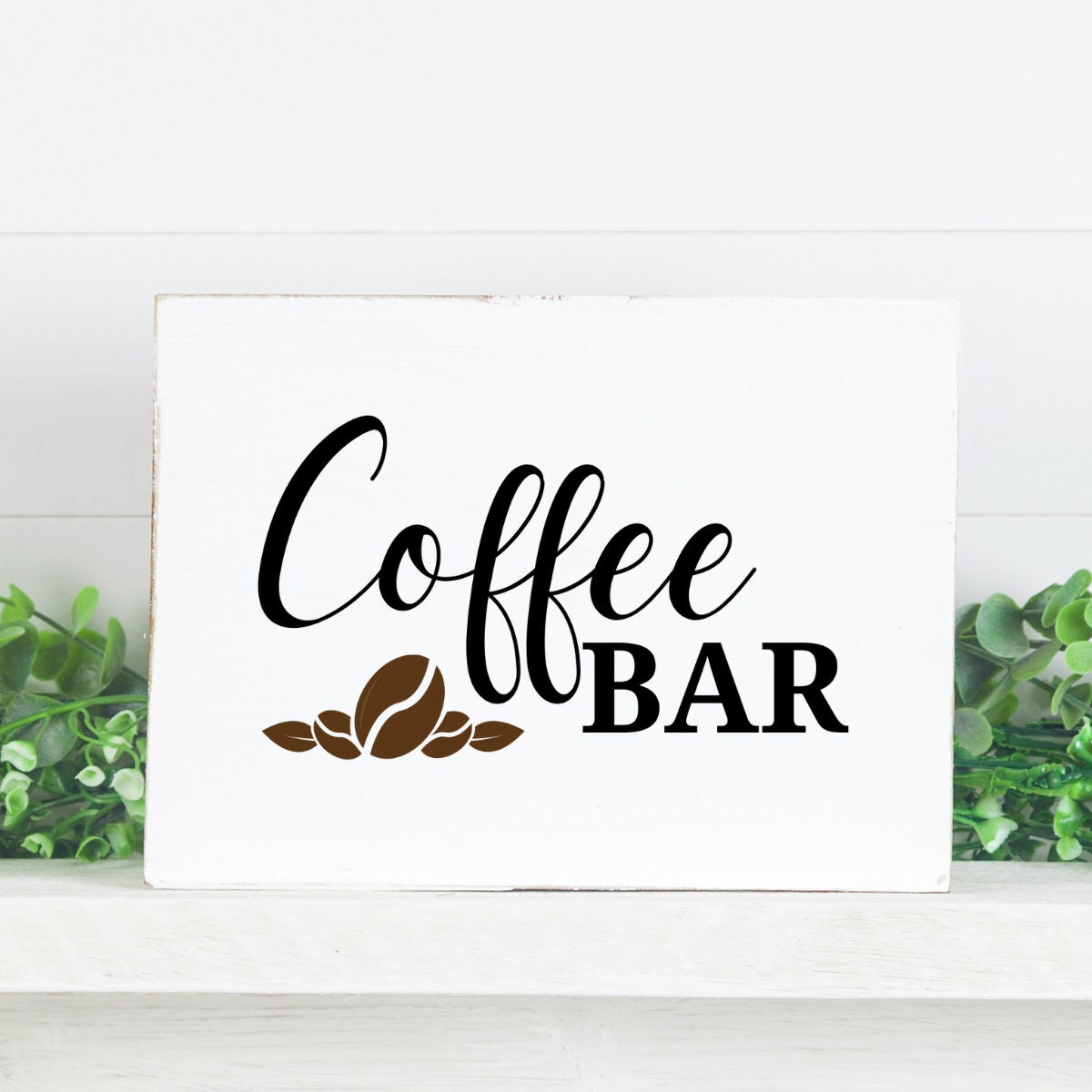 Coffee Bar Sign Svg - Coffee Sign Svg - Coffee Bean Svg - Coffee Decor ...