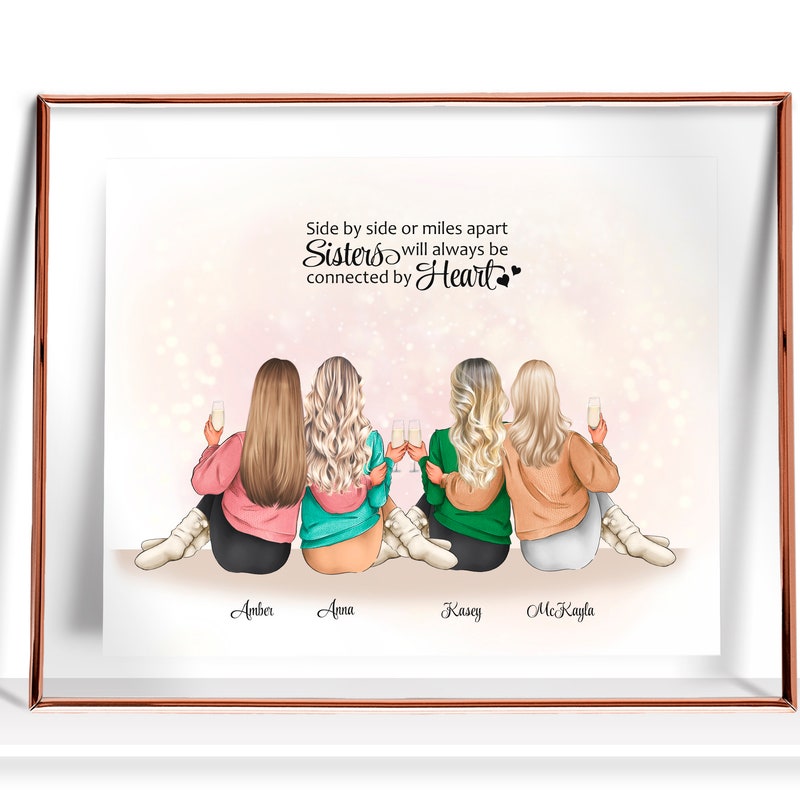 Four Sisters Art - Etsy