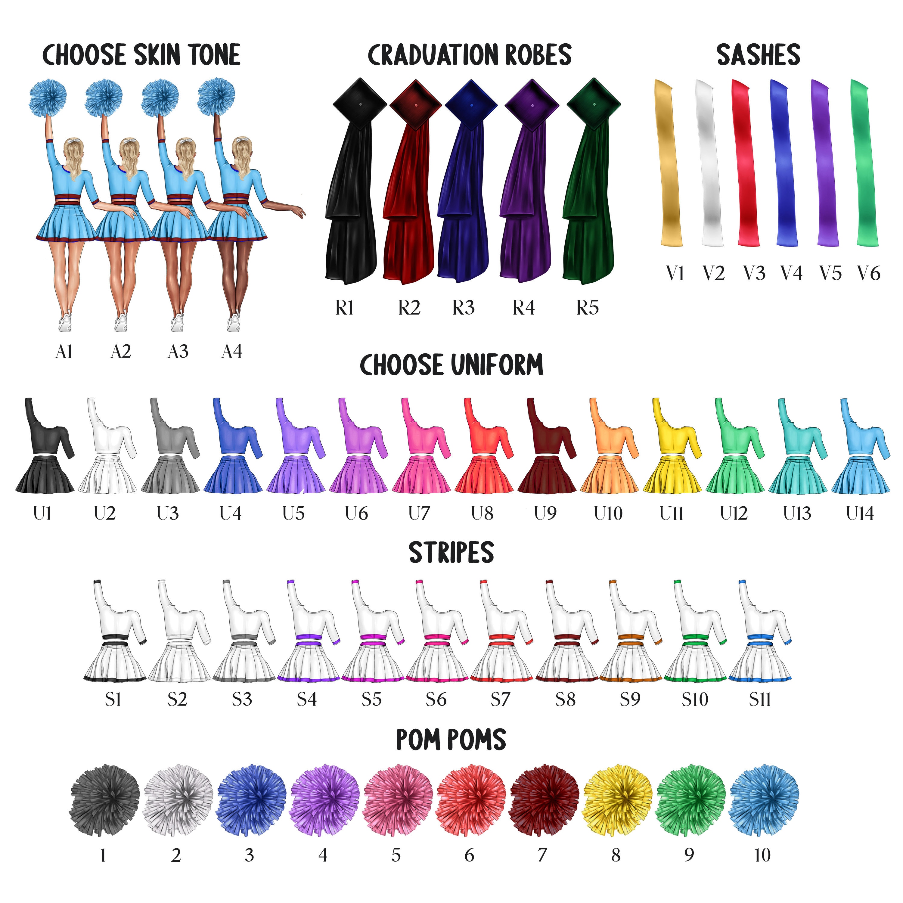 Personalized Cheerleader Graduation Print Cheerleader Graduation Gift ...