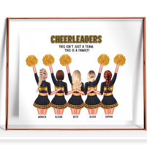Custom Cheer Team Gift Personalized Cheerleader Gifts,cheerleaders ...