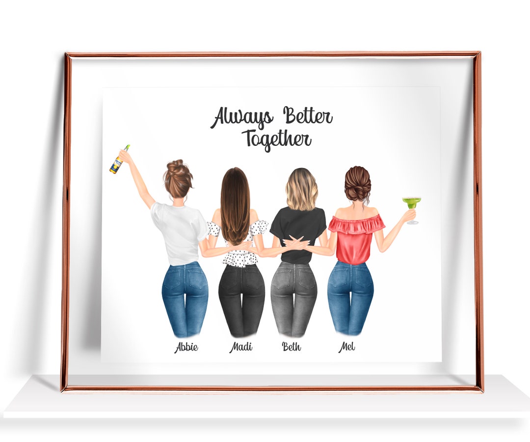 Best Friend Gifts Personalized Gifts 4 Best Friend Gift for Her ...