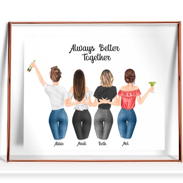 Four Sisters Art - Etsy
