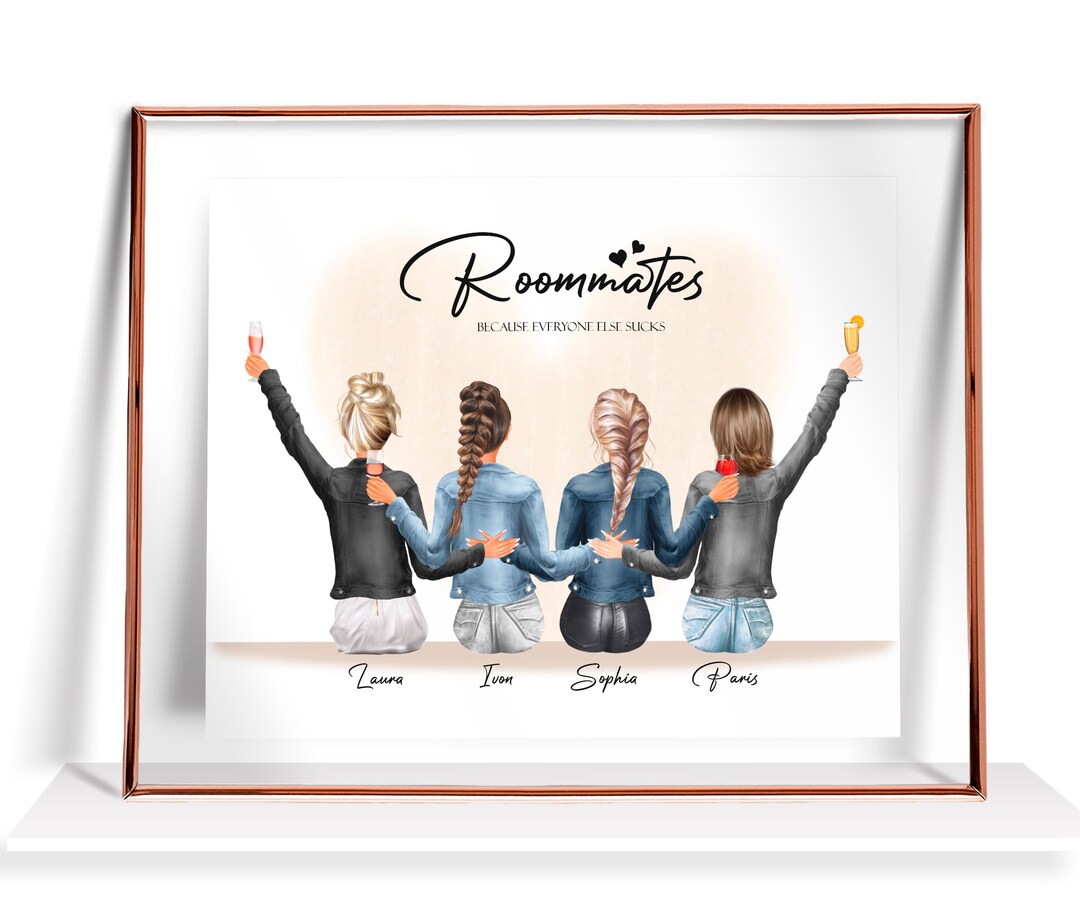 Dorm Decor Roommate Gift Roommate Print Print Roomie Gift Dorm Room ...