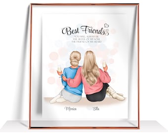 5 Best Friend Gift Best Friend Birthday Gifts 5 Friends Gift ...