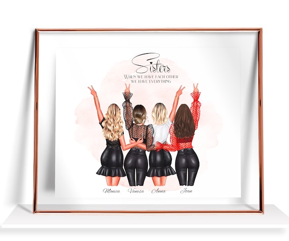 Personalized Sister Gift Sister Birthday Gift Personalized - Etsy