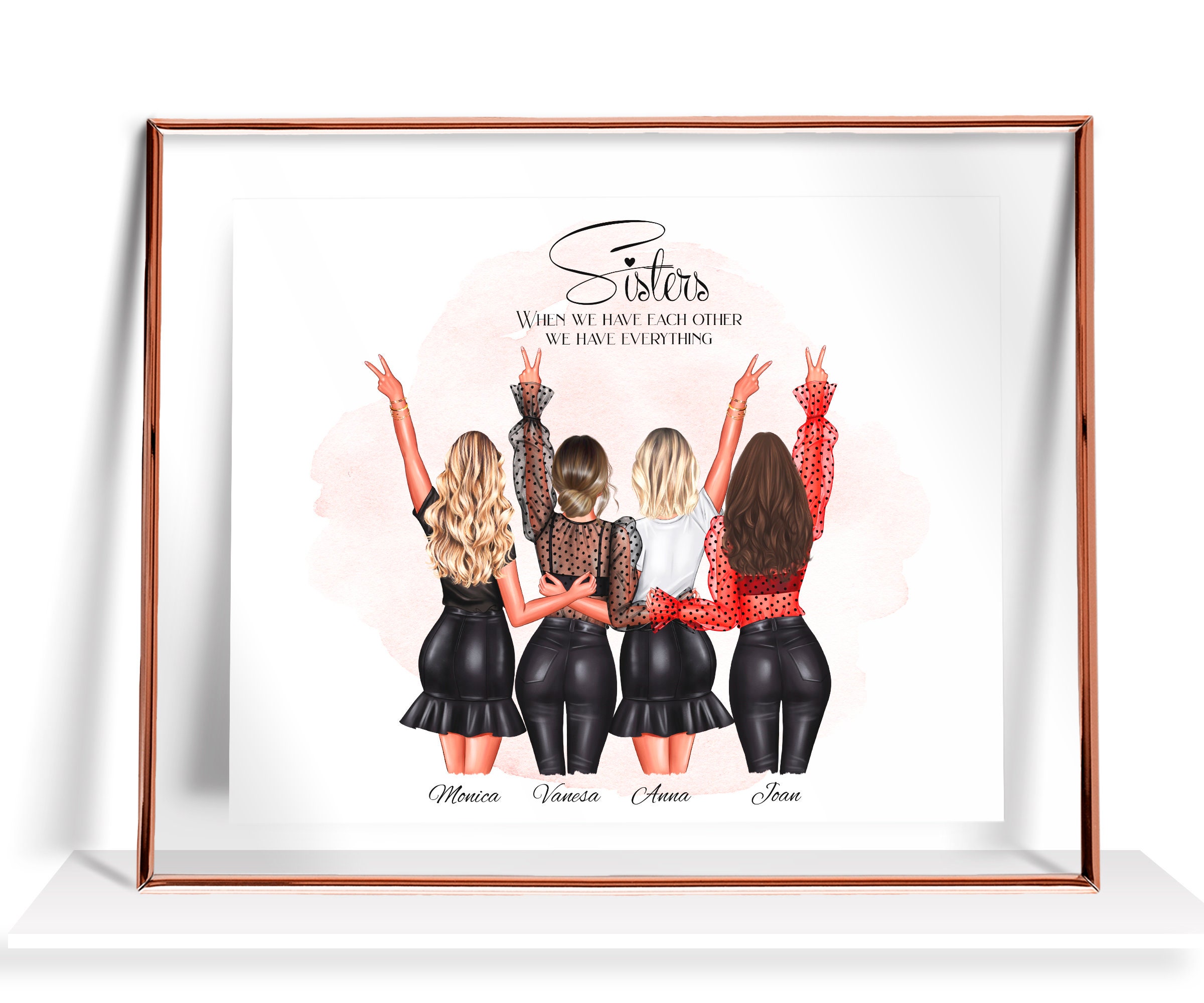 Personalized Sister Gift Sister Birthday Gift Personalized Gift 4 ...