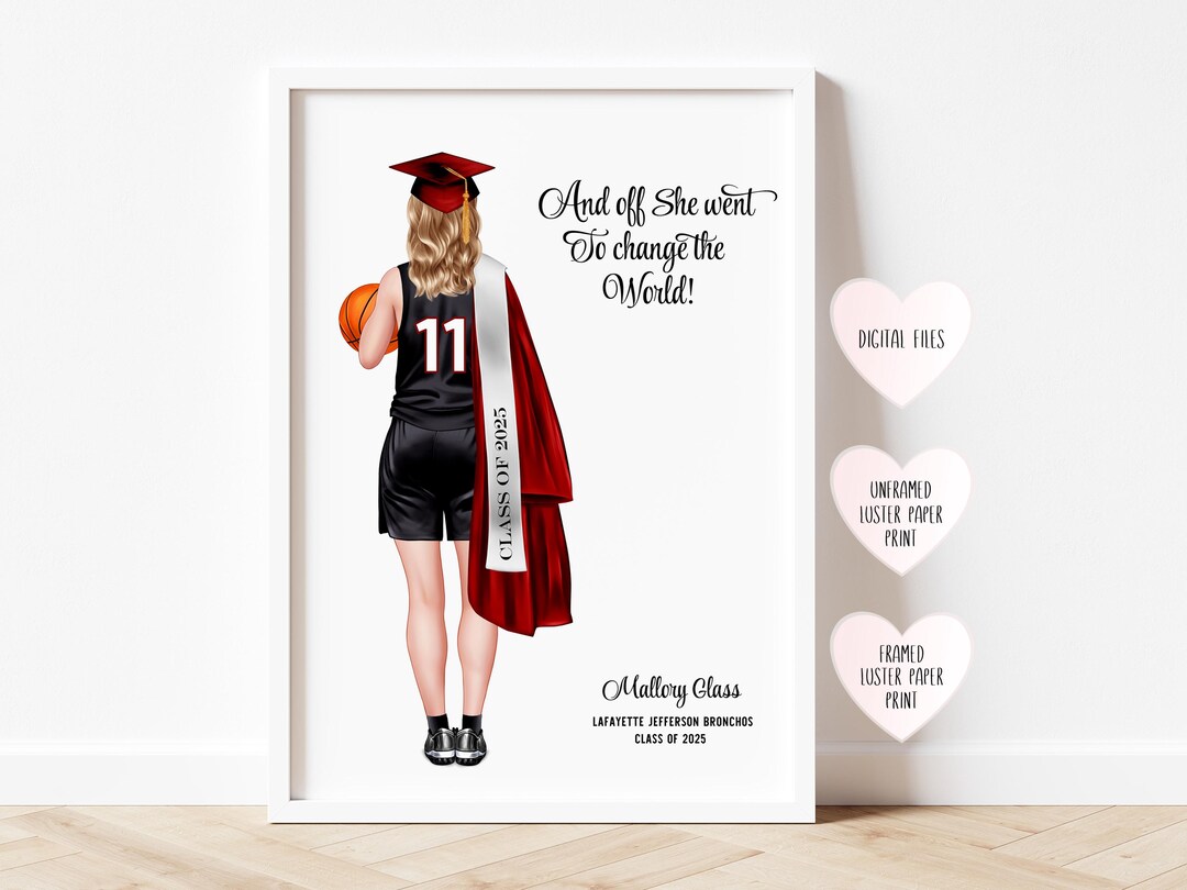 Basketball Graduation Gift for Girls Basketball Senior Gift Graduation ...