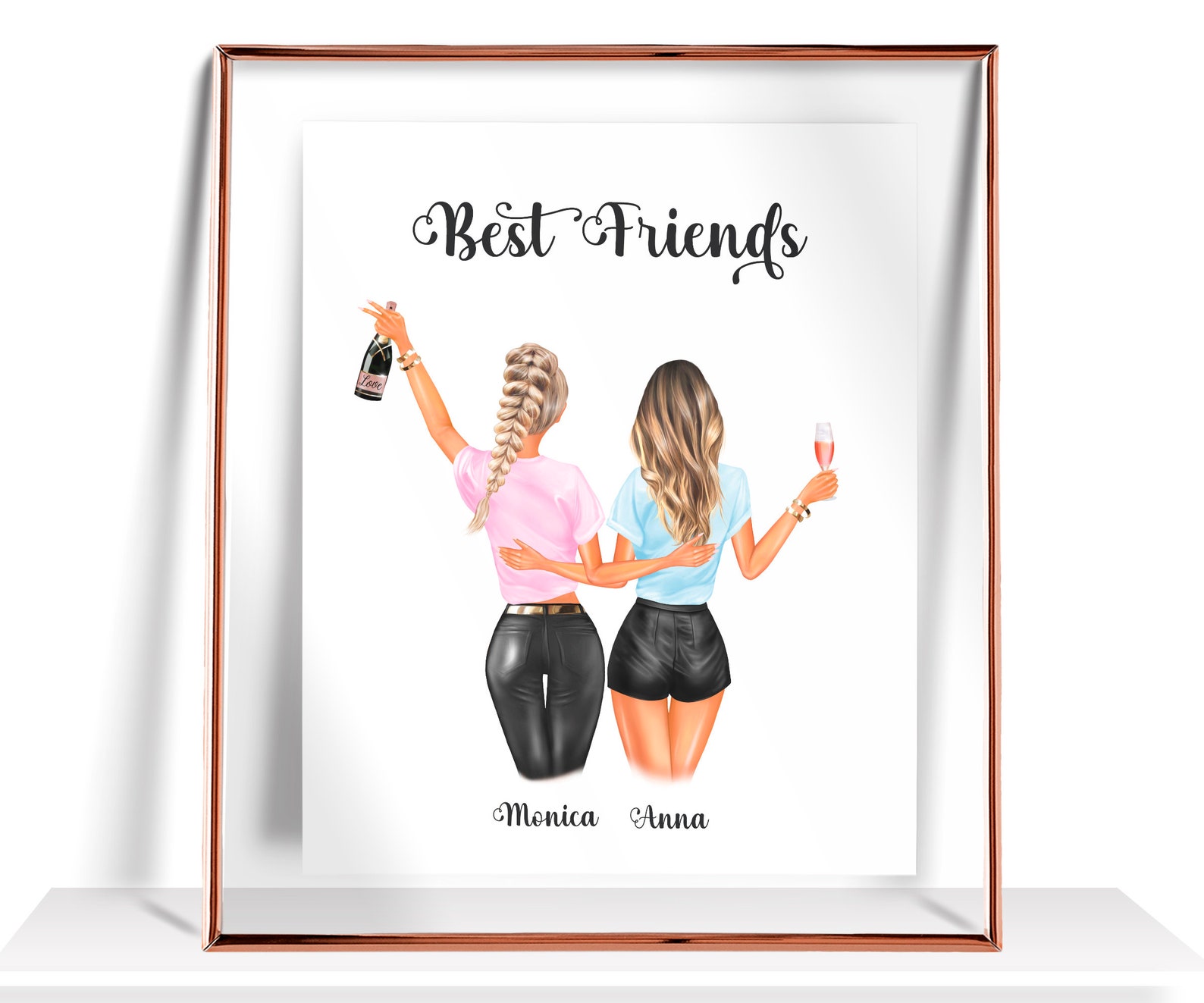 Personalized Best Friend Gift Friendship Gift for Her Best - Etsy