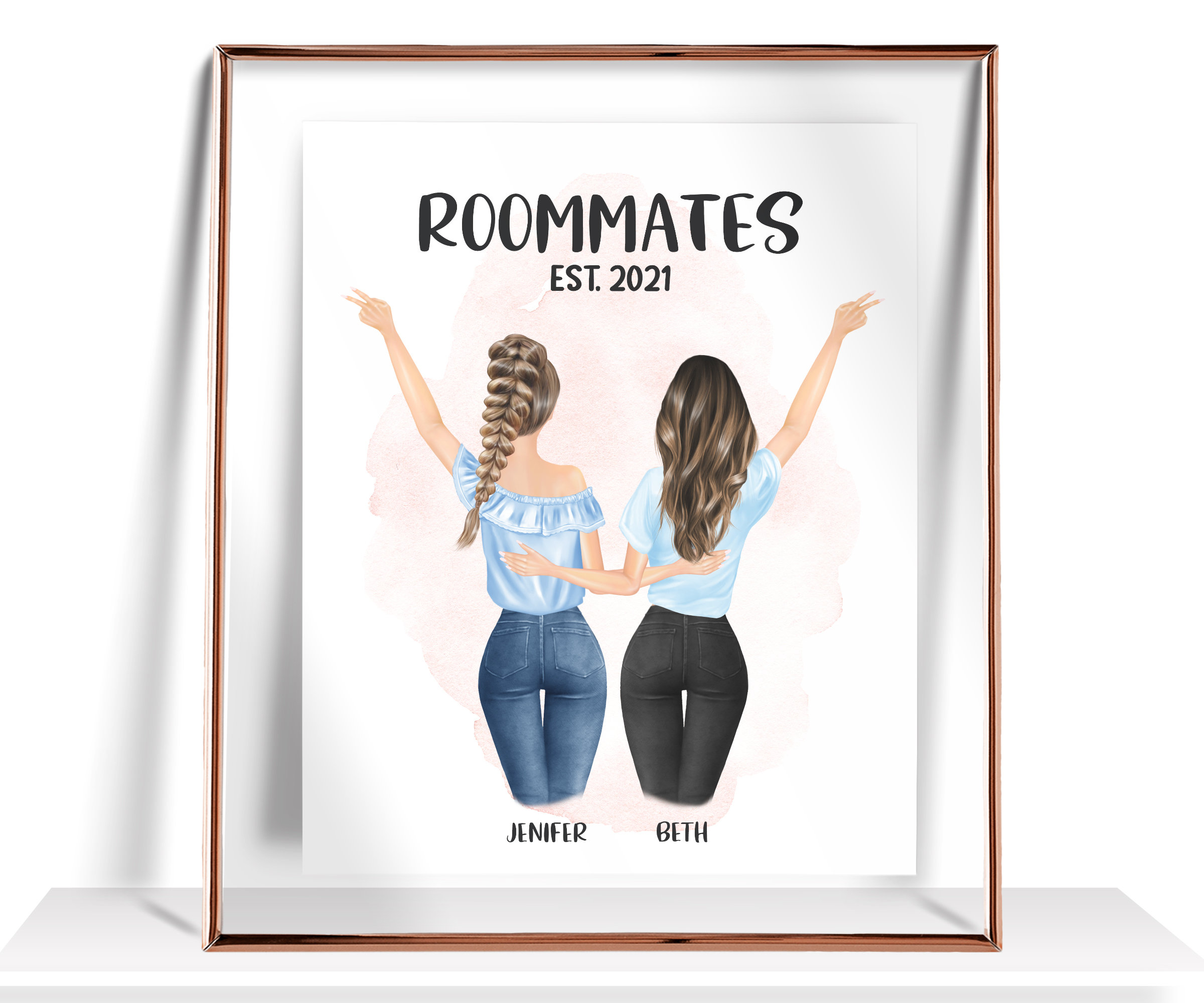 Dorm Decor Roommate Gift Idea Roommate Graduate Gift Roommate Print ...
