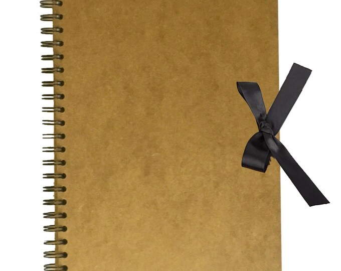 A3/A4/A5 Refillable Binding Ring Kraft Scrapbook Photo Album - Etsy