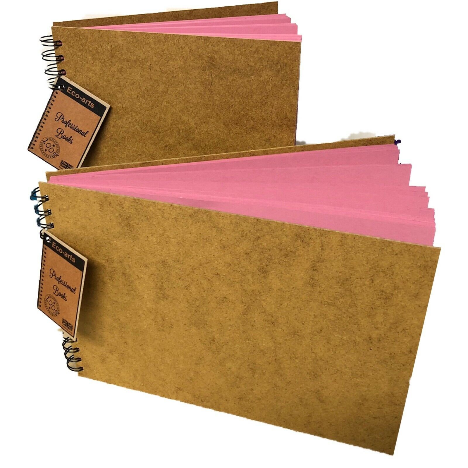 Recycled pad scrapbook wooden hardback wirobound A5 A4 A3 - Etsy.de