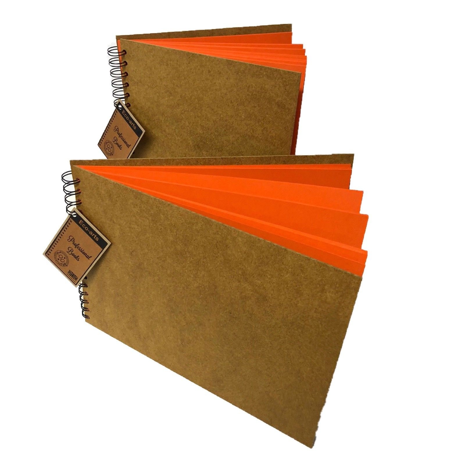 Recycled pad scrapbook wooden hardback wirobound A5 A4 A3 - Etsy.de