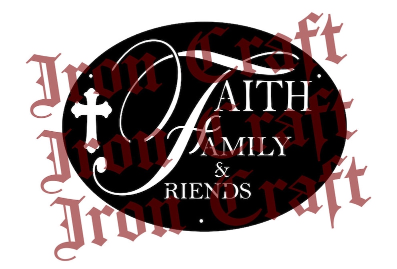 Faith Family and Friends Digital Download - Etsy