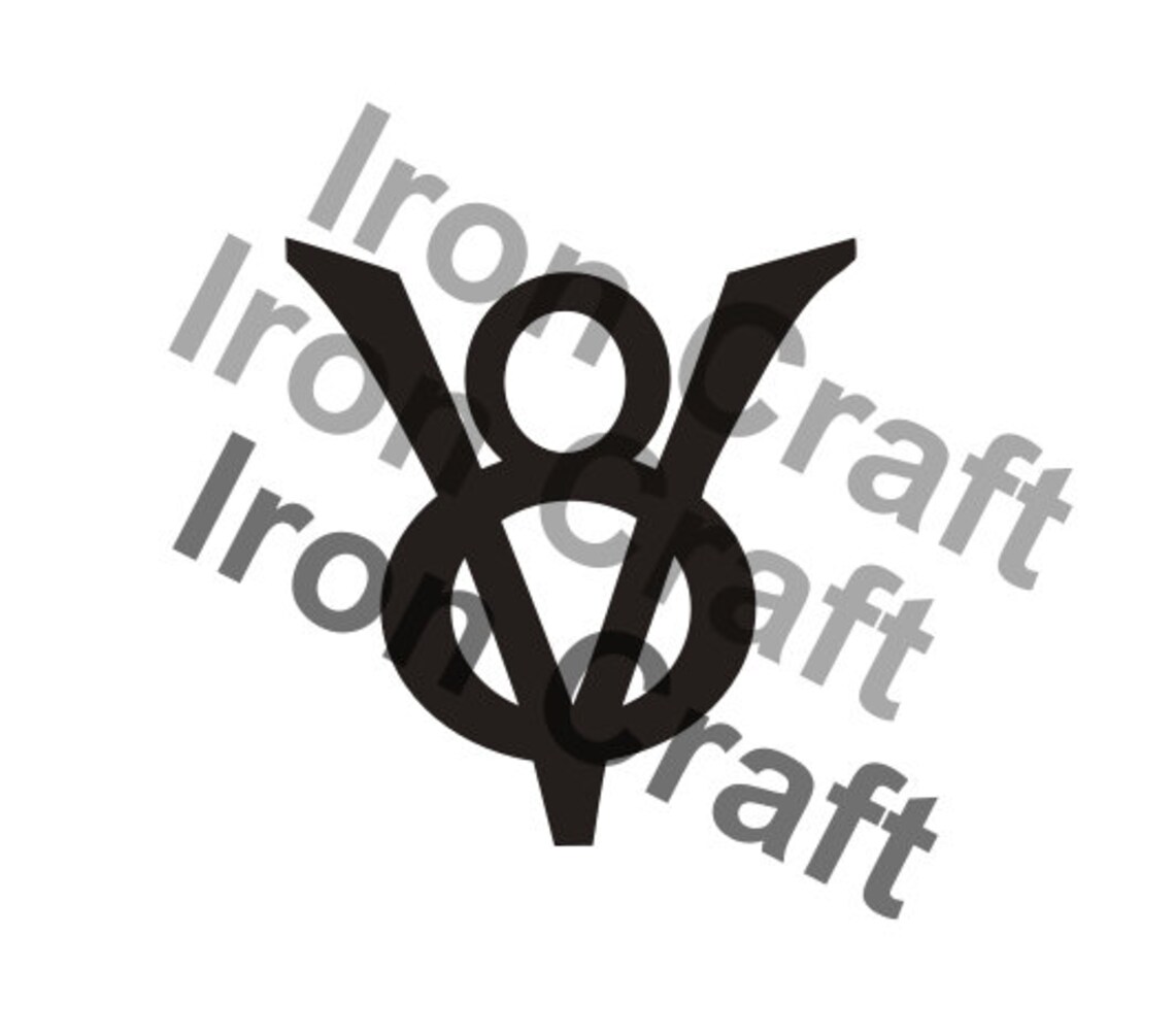 Ford V8 Symbol SVG - Etsy