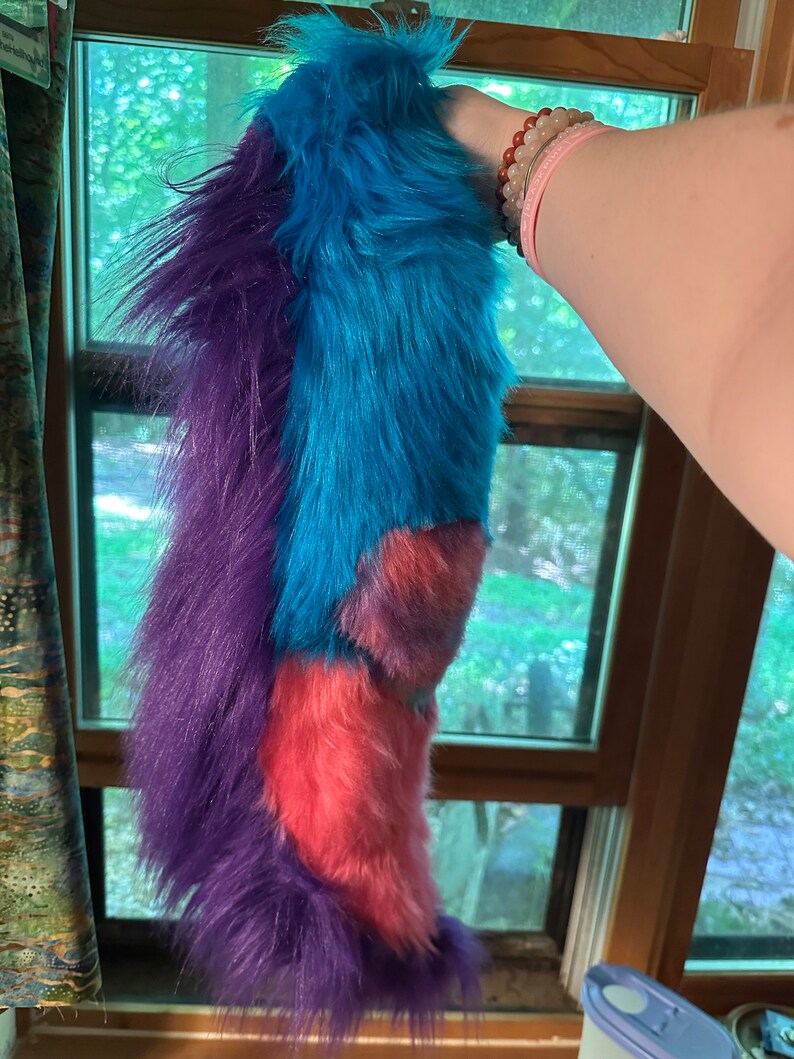 Bisexual Pride Flag Inspired Fursuit Tail - Etsy