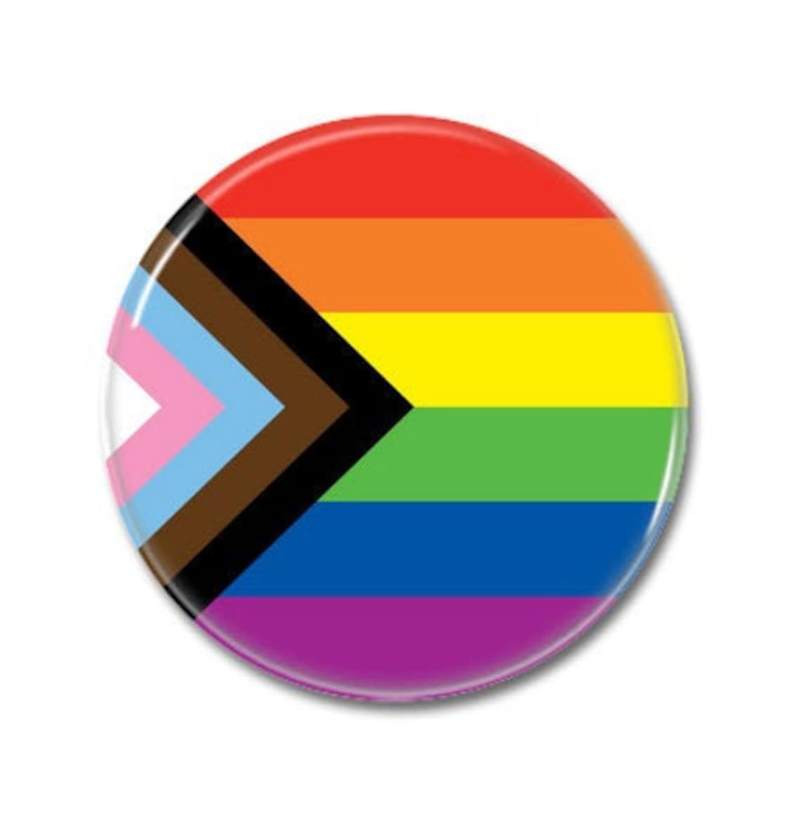 Progress Flag Button 2.5 Cm - Etsy