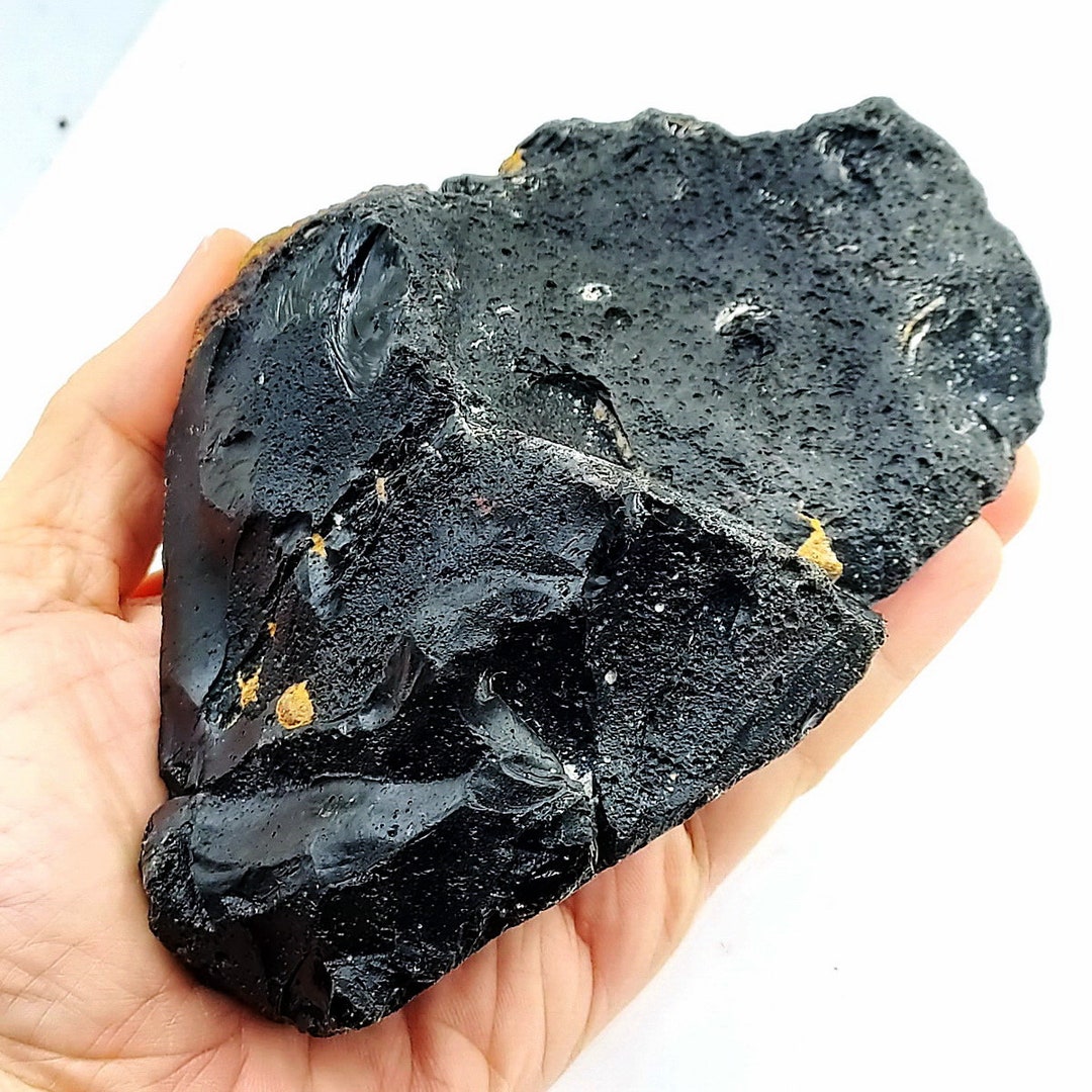 Big Muong Nong Tektite 808g Layered Impact Glass Specimen ,australasian ...