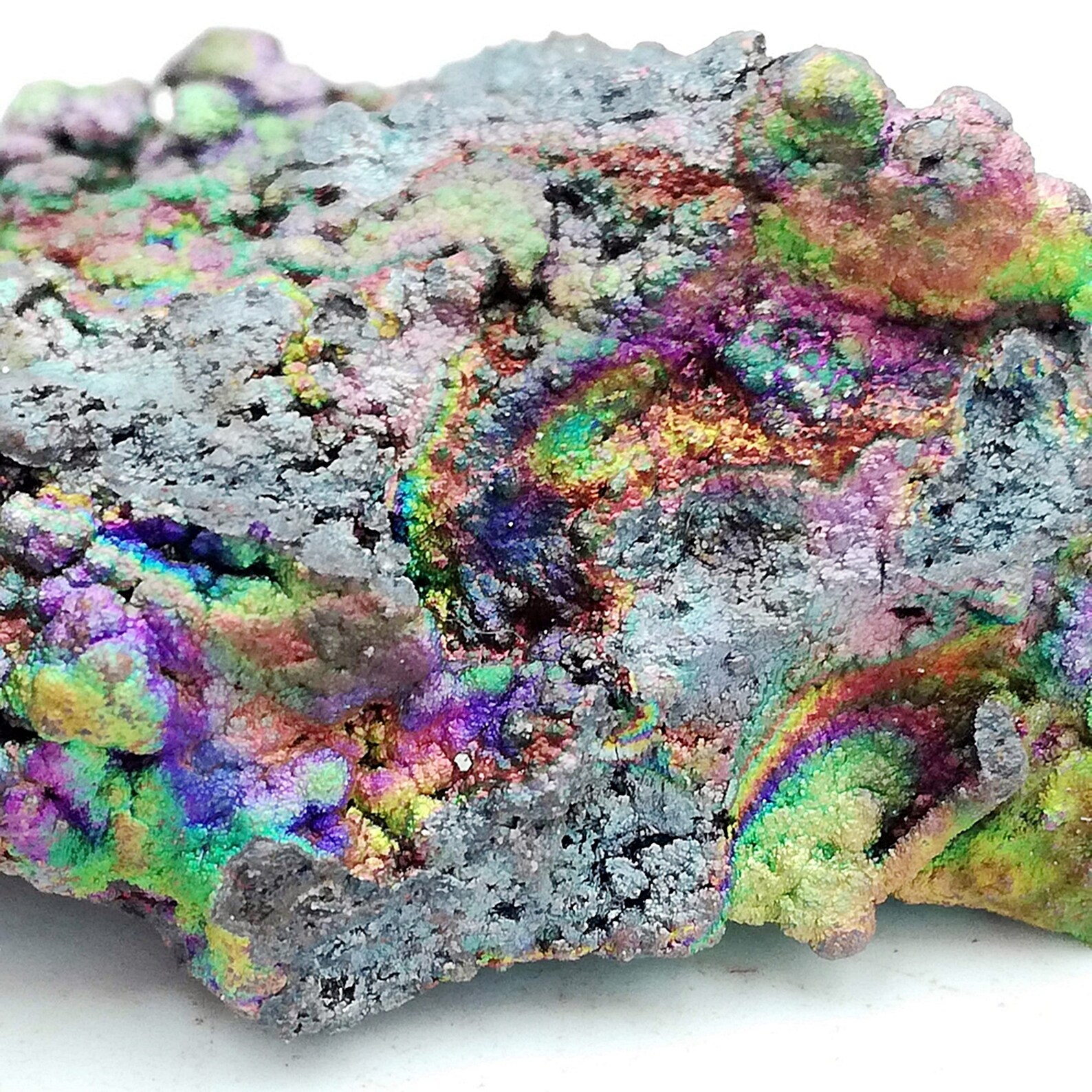 27 g. Rare Goethite Mineral Iridescent Turgite Rainbow Color | Etsy