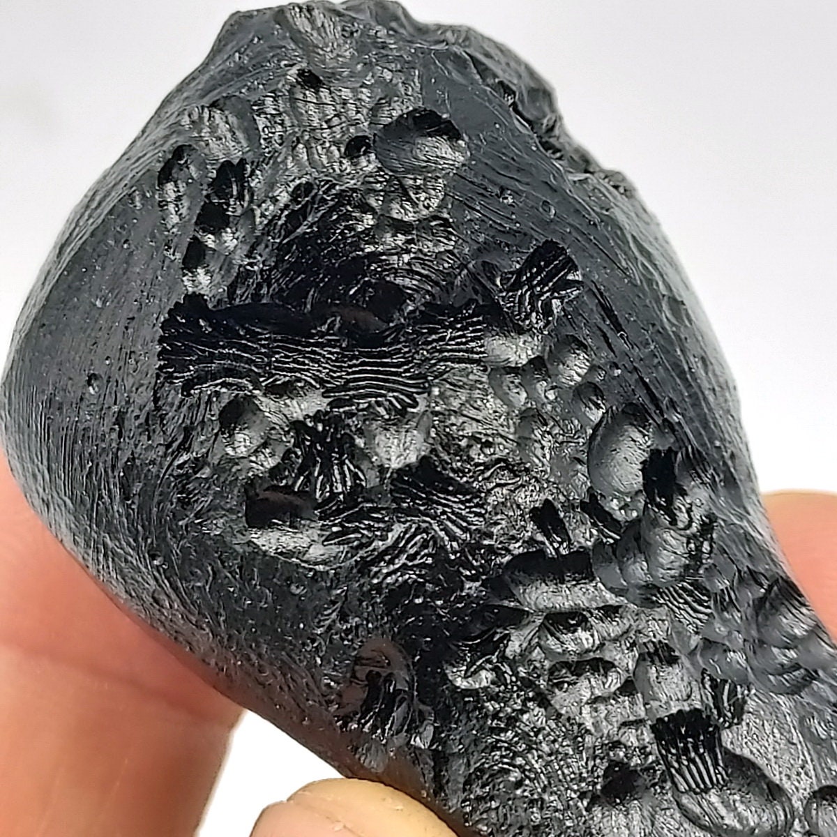 Anda Skin Museum Grade Dumbell Indochinite Tektite 82.7g,7.5x3x2.7 Cm ...